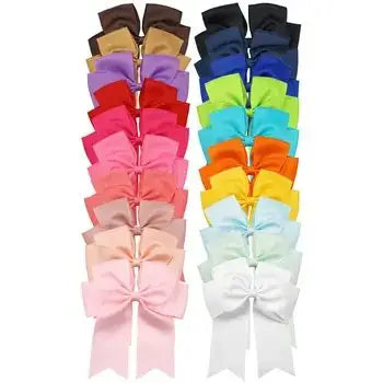 5 Bow Clips Assorted Colors. – RT Beauty